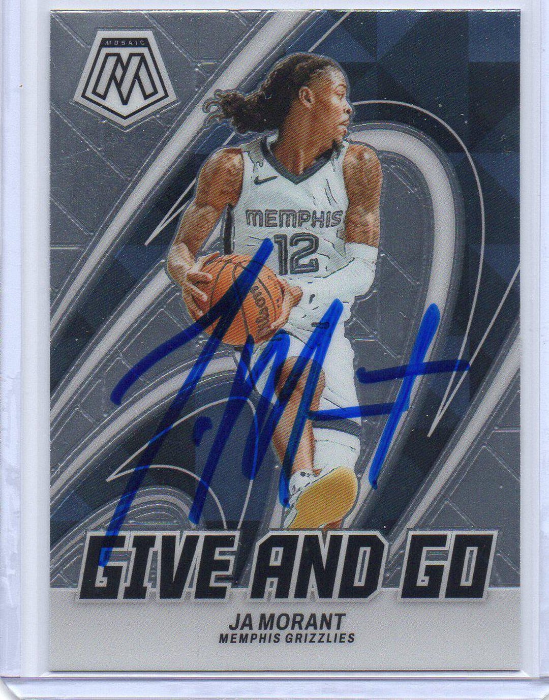 Signed Ja Morant Card Memphis Grizzlies - Etsy