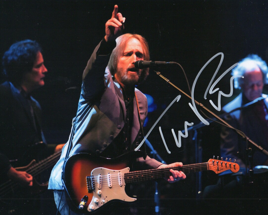 Signed Tom Petty 8 X 10 Photo - Etsy