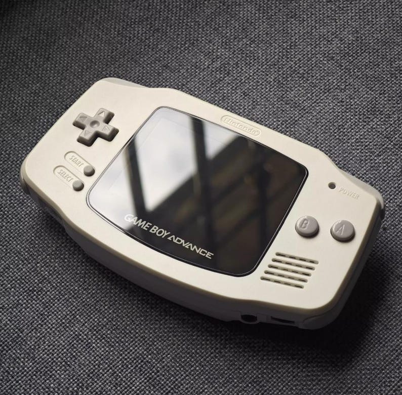 Custom IPS Game Boy Advance — Type-c + 2400mah - Etsy