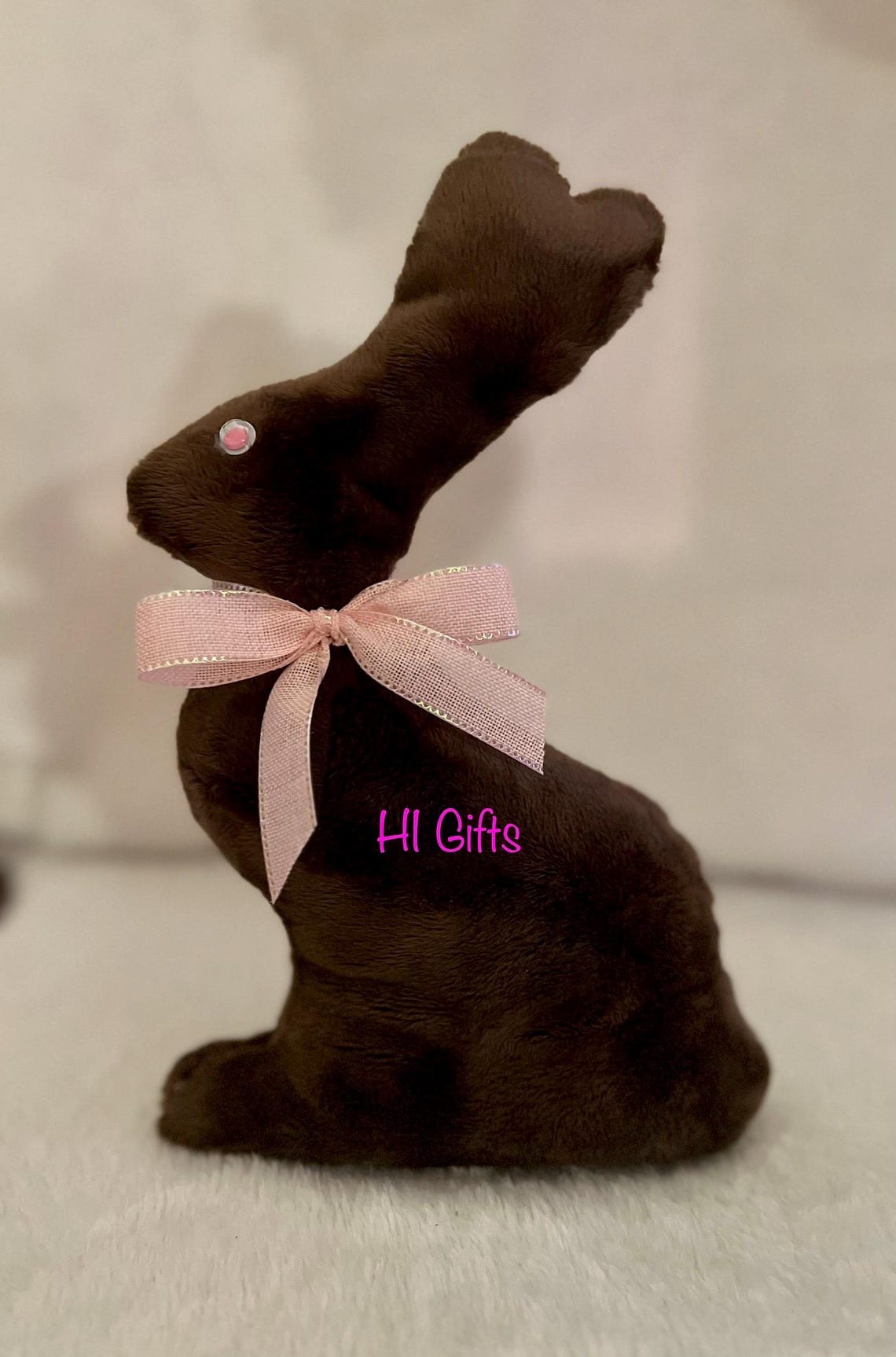 Easter Bunny Decor/chocolate Bunny Decor/ Brown Bunny Decor/ Easter ...