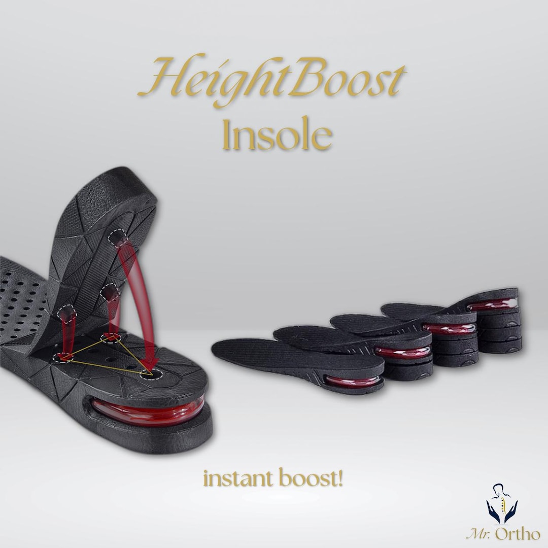 Height Boost Insole Mr. Ortho - Etsy Australia