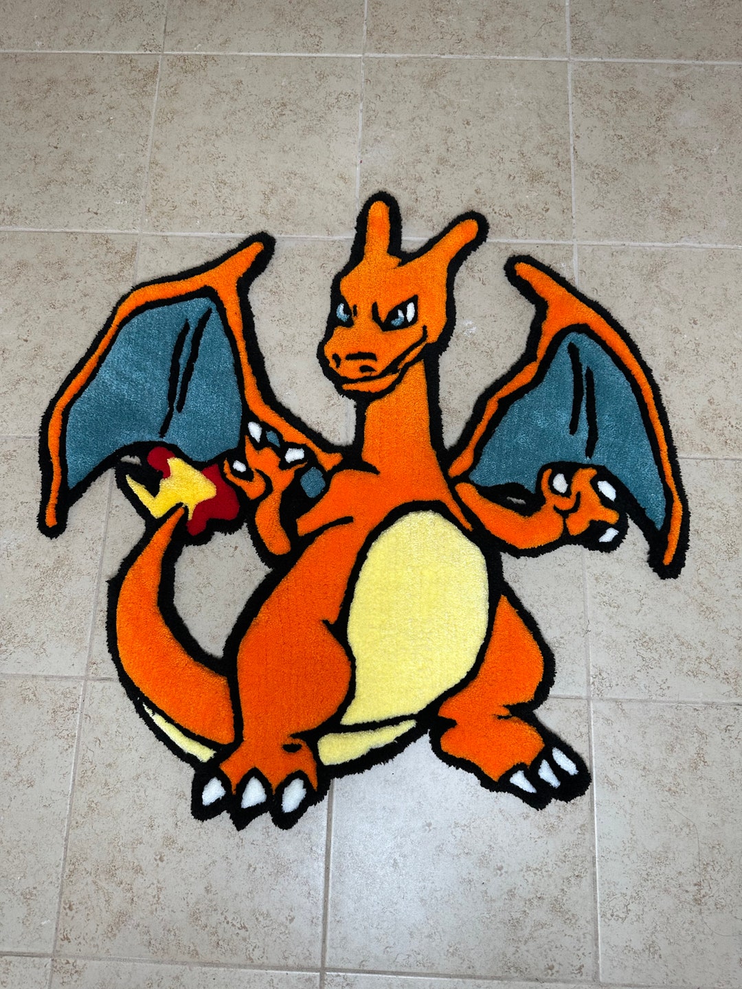 Pokémon Charizard Custom Rug - Etsy