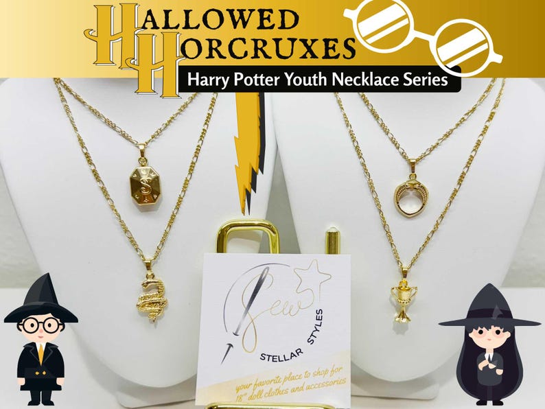 Harry Potter Hallowed Horcruxes—premium Collection Youth Jewelry ...