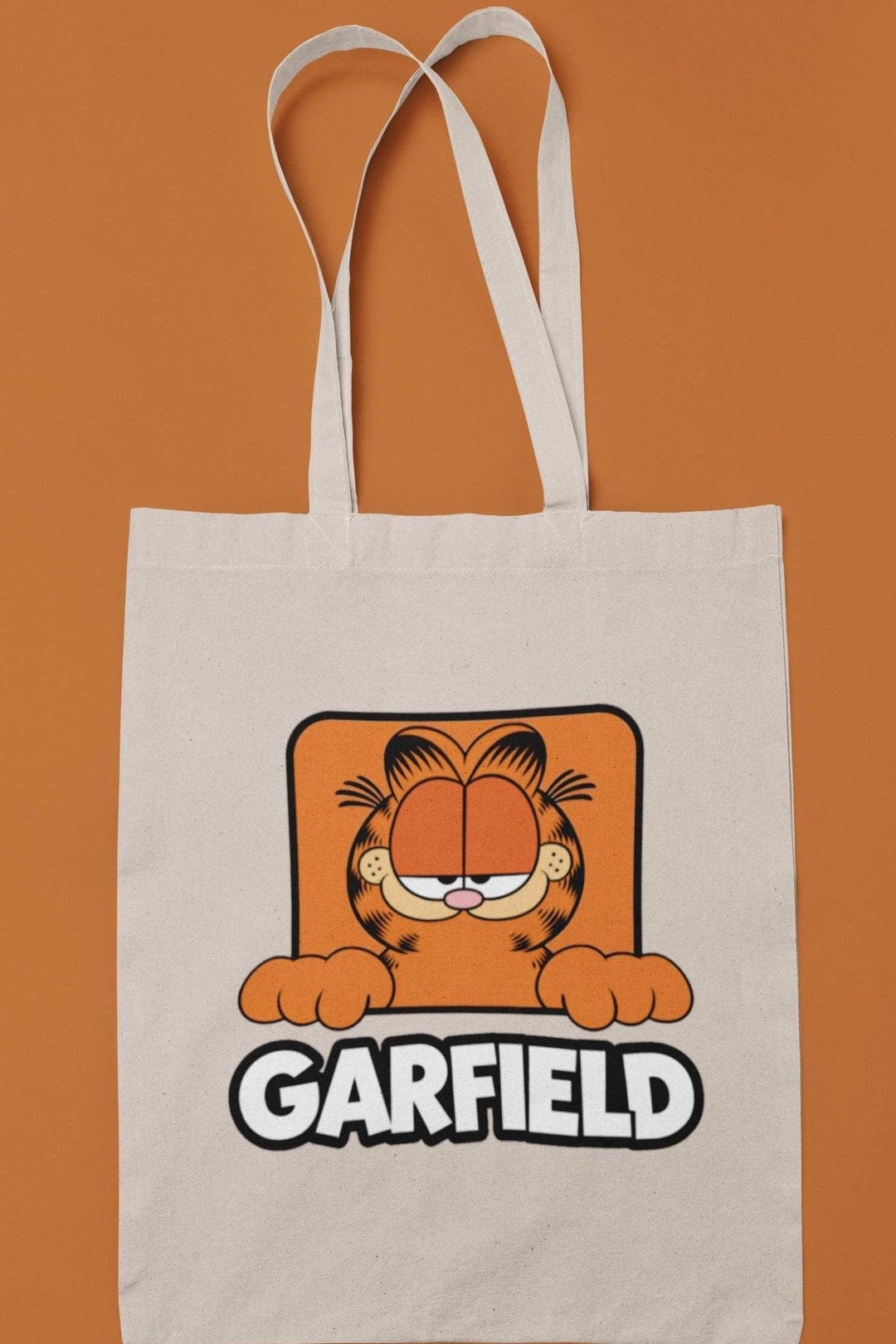 Garfield Tote Bags: Cartoon-inspired Carryalls for Everyday Use - Etsy