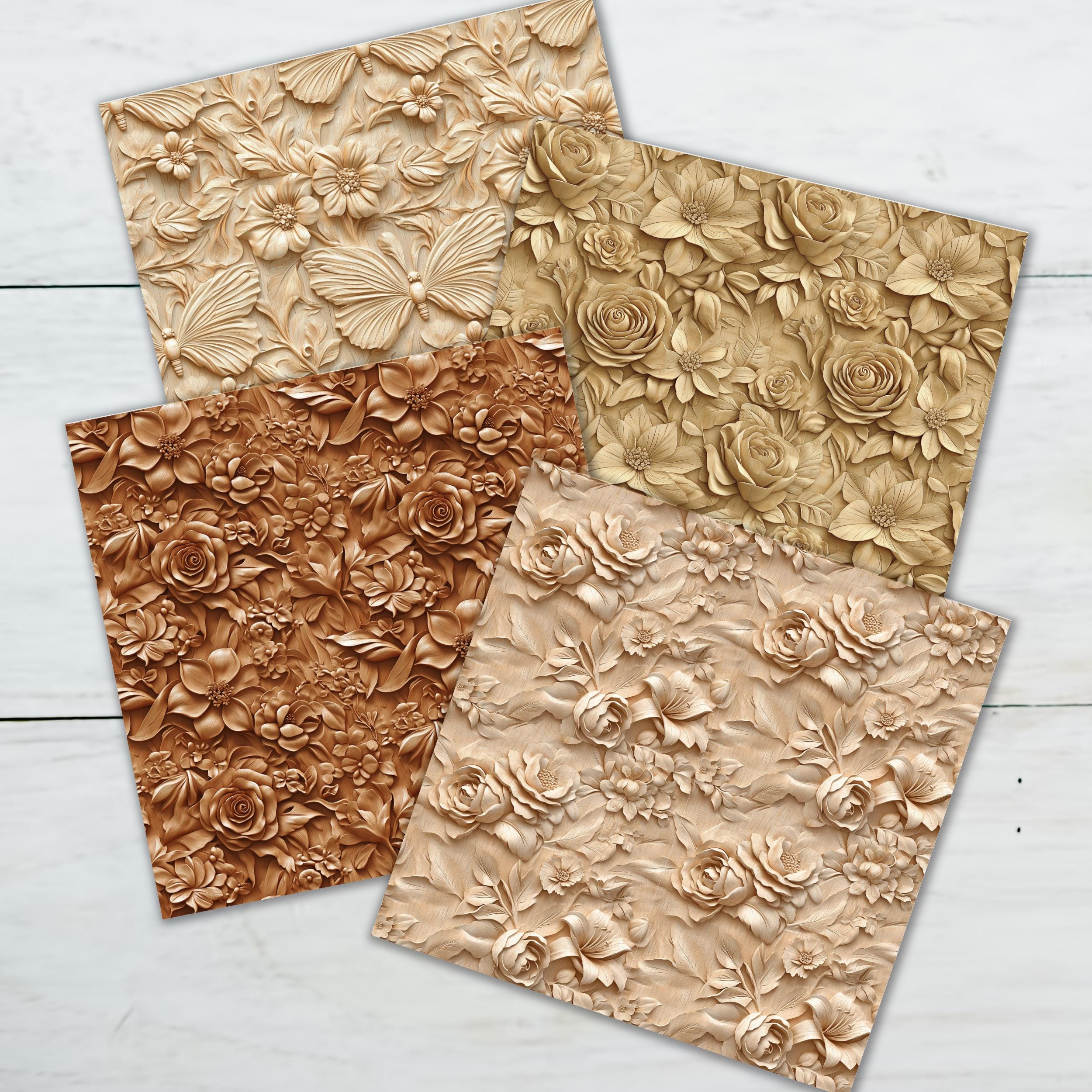 Wood Carving Pattern , Carved Wood Design , Wooden Art Pattern , Rustic ...