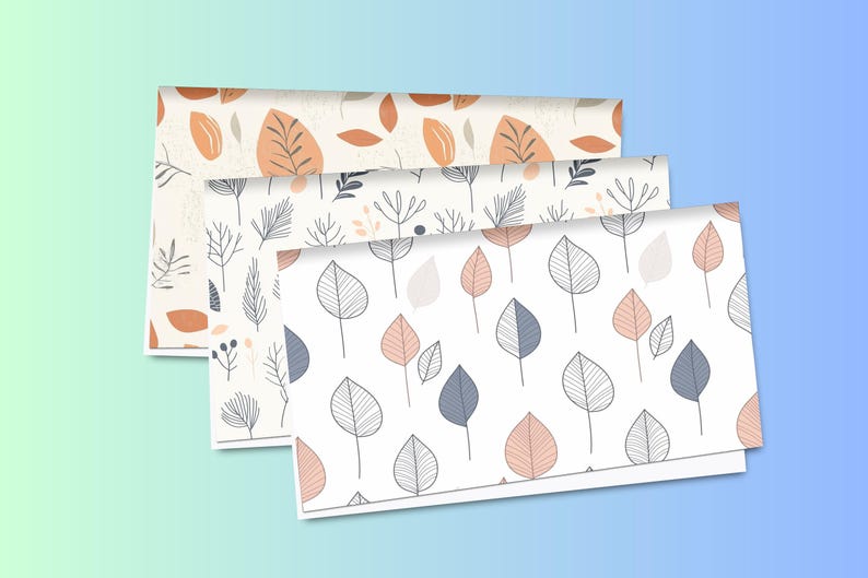 Boho Leaf Patterns , Cute Leaf Designs , Bohemian Leaf Art , Boho ...