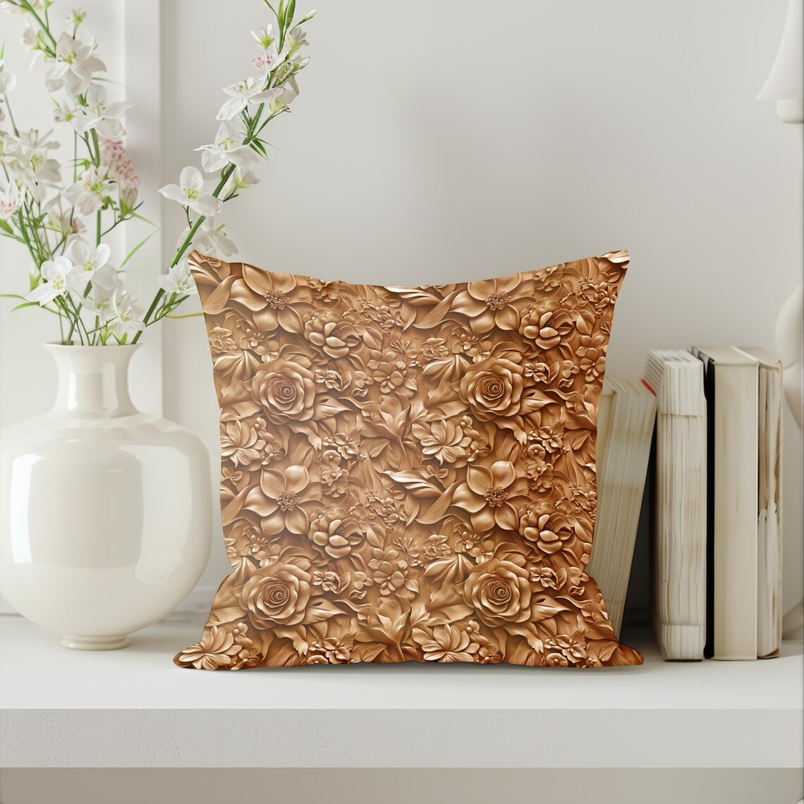 Wood Carving Pattern , Carved Wood Design , Wooden Art Pattern , Rustic ...