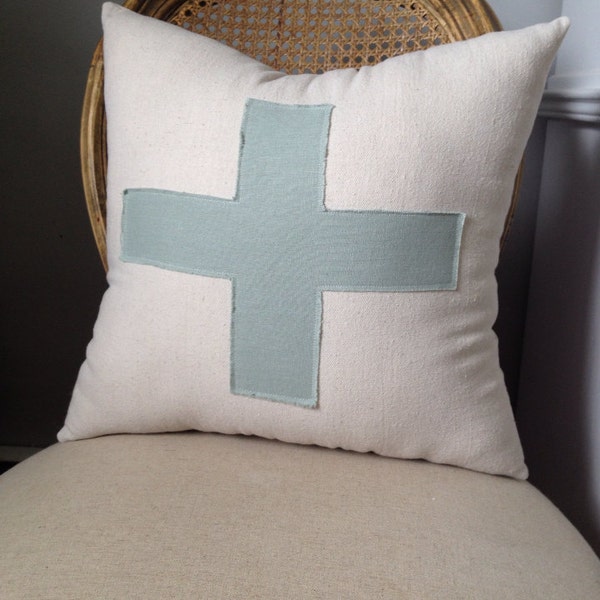 Cross Pillow - Etsy