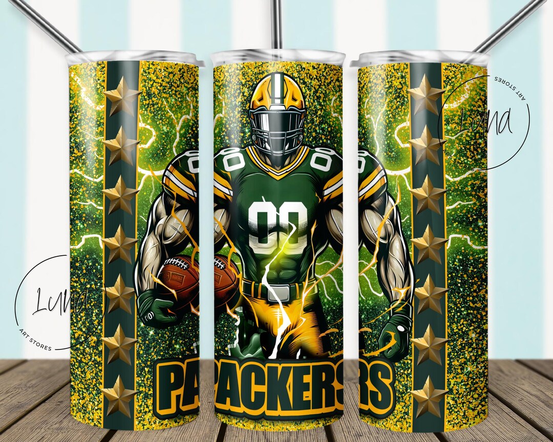 20oz Skinny Tumbler Wrap | Football Tumbler Design | 20oz Skinny ...