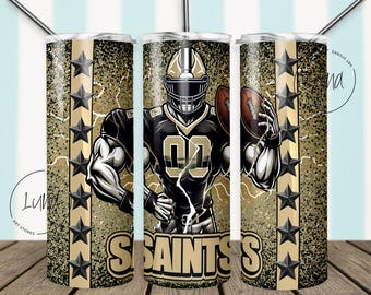 Viking 20oz Skinny Tumbler Wrap Football Tumbler Design 20oz Skinny ...