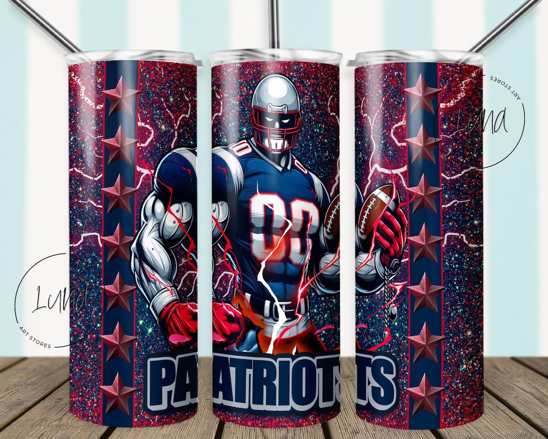 20oz Skinny Tumbler Wrap Football Tumbler Design 20oz Skinny Tumbler ...