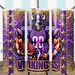 Viking 20oz Skinny Tumbler Wrap | Football Tumbler Design | 20oz Skinny ...