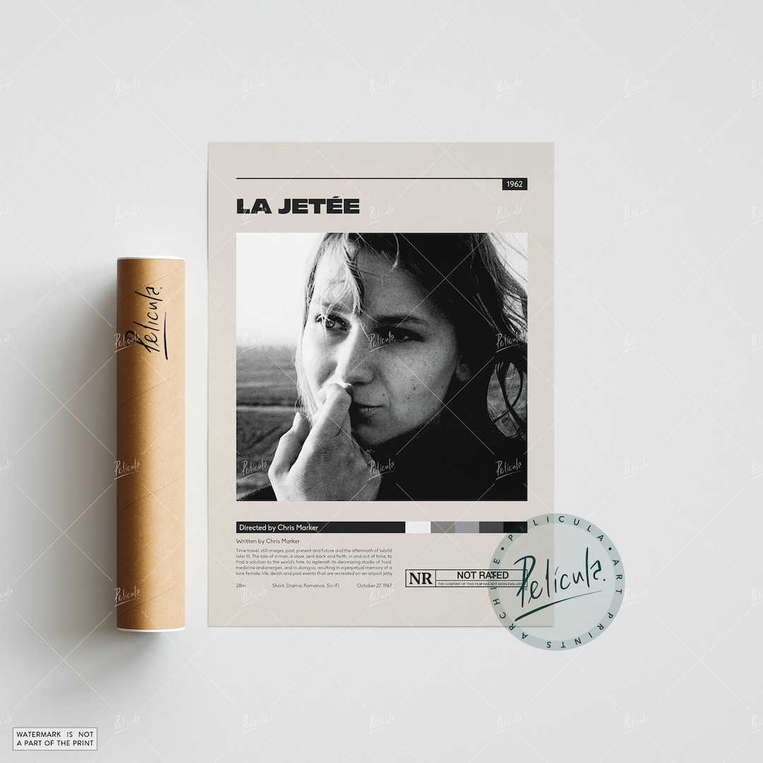 La Jetée Poster Chris Marker Minimalist Movie Poster Vintage Retro Art ...