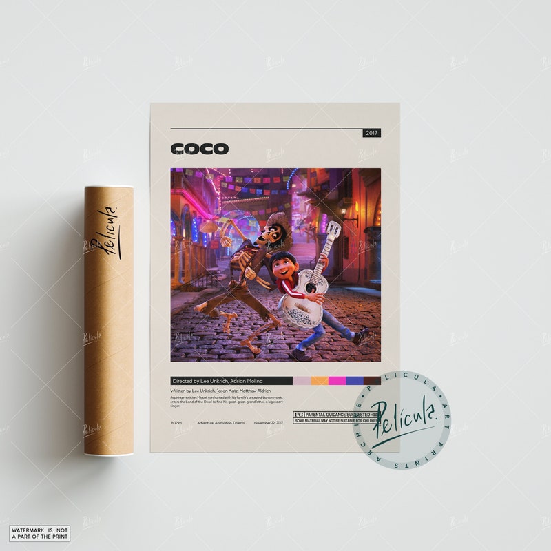 Coco Movie Poster - Etsy