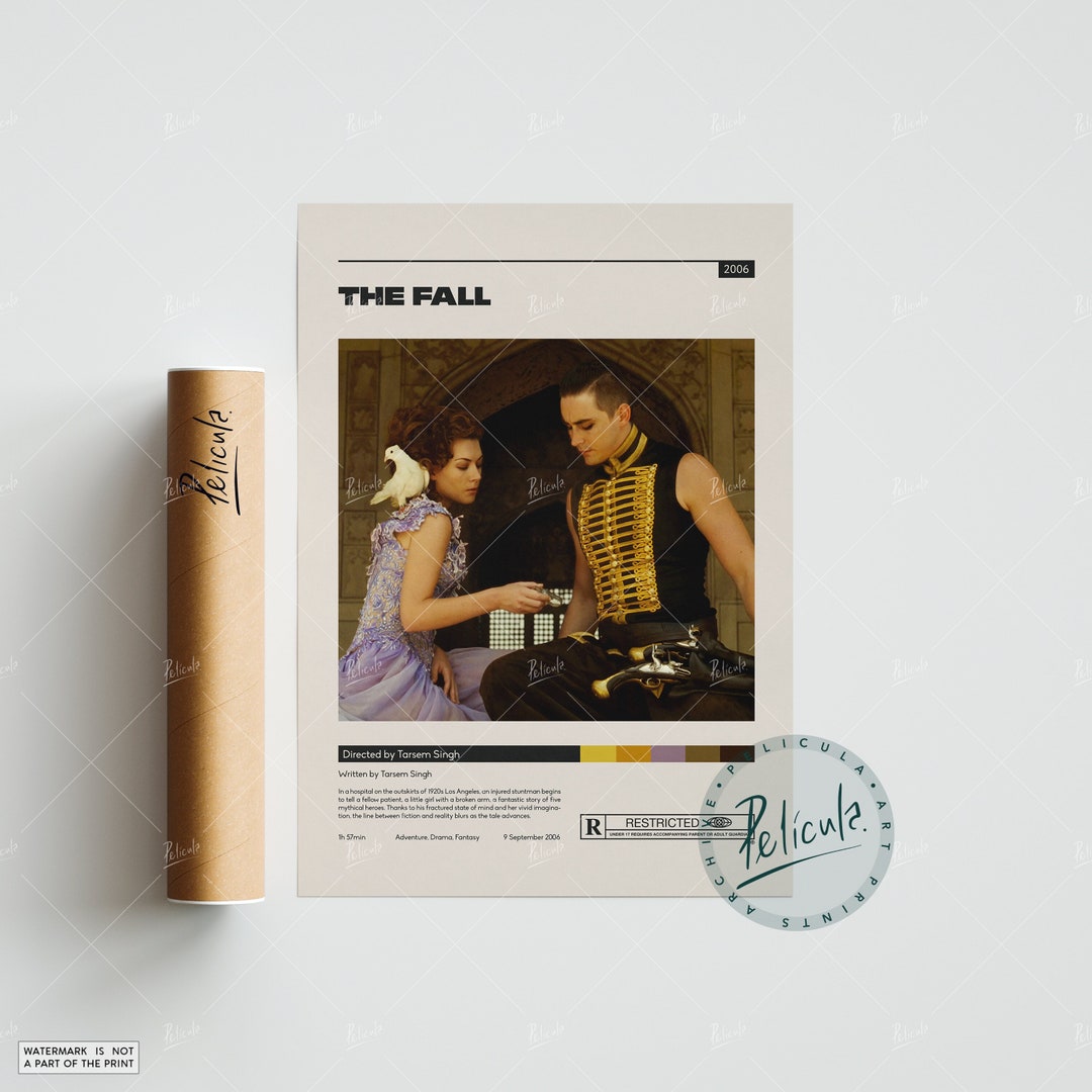 The Fall Poster Tarsem Singh Minimalist Movie Poster Vintage Retro Art ...