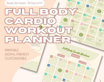 30 Day Full Body Cardio Workout for Women, Fitness Plan for Beginners ...