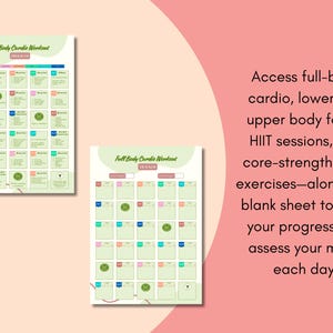 30 Day Full Body Cardio Workout for Women, Fitness Plan for Beginners ...