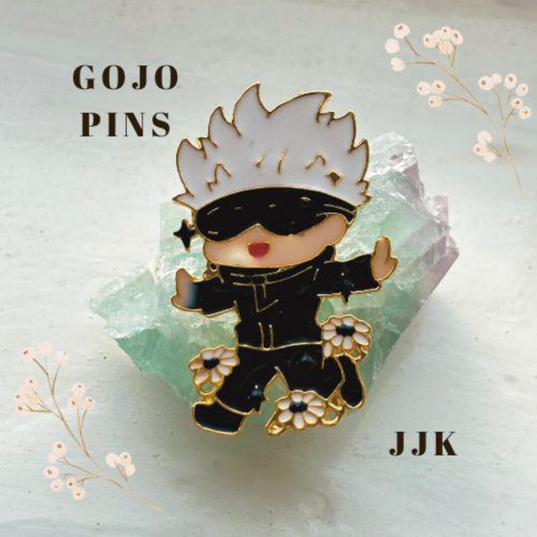 JJK Gojo Pins Enamel Pin Handmade Limited Edition - Etsy