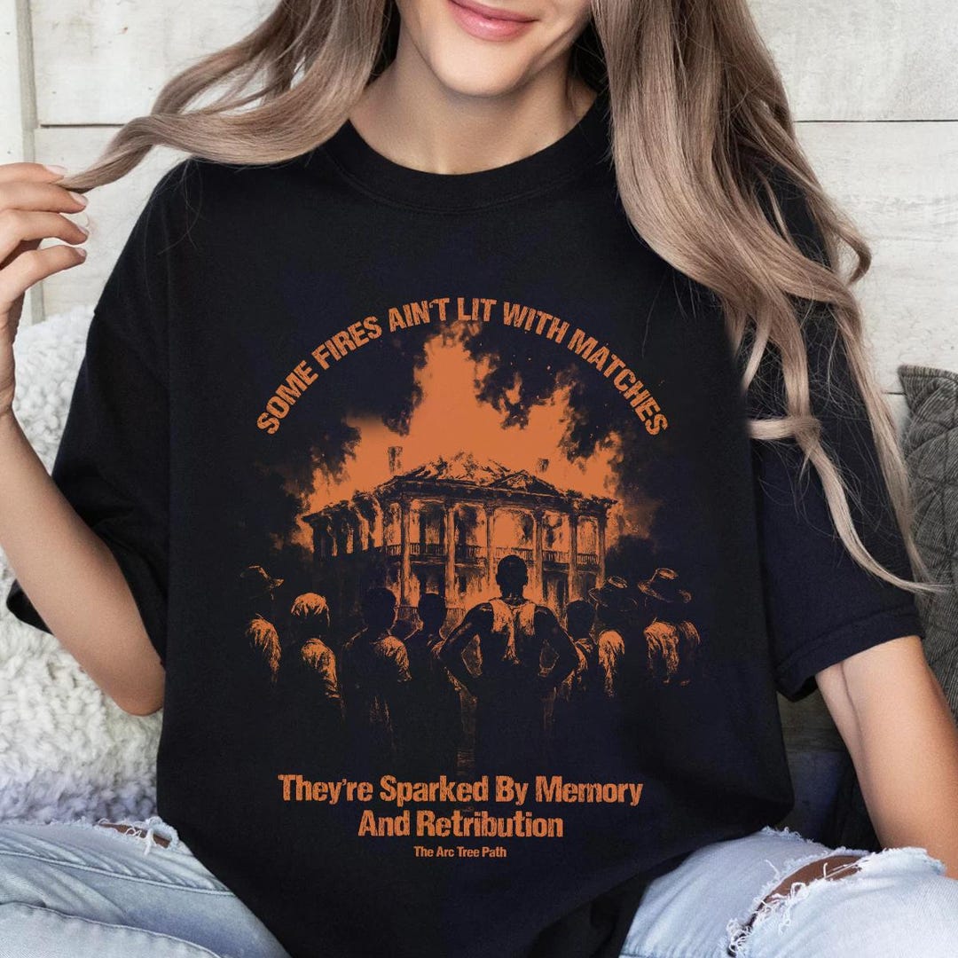 Nottoway Plantation Fire Png, Digital Download, 2025 Juneteenth Png ...