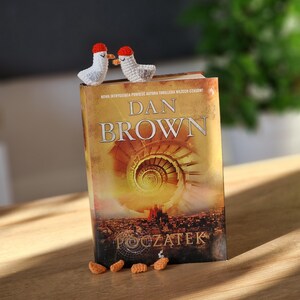 Crochet Seagull Bookmark – Cute Bird Bookmark, Ocean Theme Gift, Beach ...