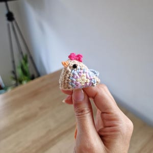 Crochet Bookmark Pattern Bundle – Colorful Chicken, Pinwheel & Seagull ...