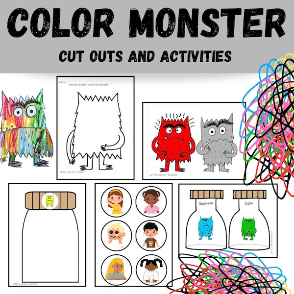 Colour Monster - Etsy UK