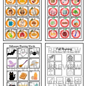 Fall and Halloween Activity Pack - Etsy