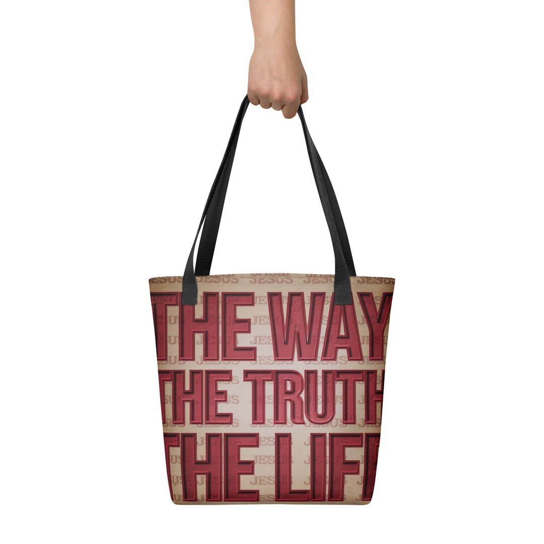 The WAY the TRUTH the Life Tote Bag - Etsy