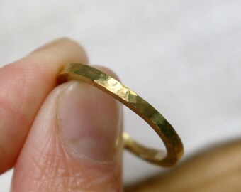 Brass wire ring | Etsy