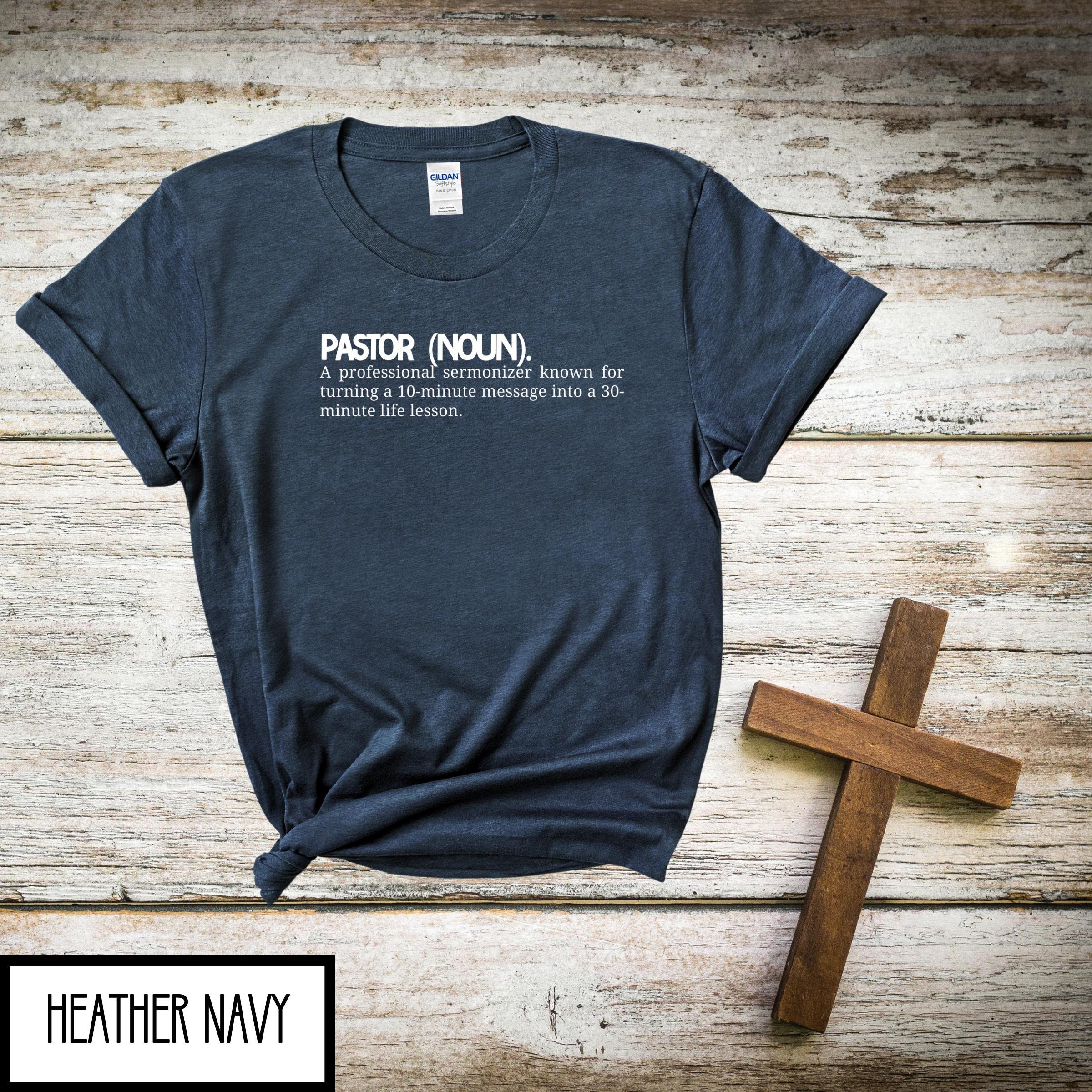 Pastor Appreciation Shirt, Pastor Noun Shirt, Funny Pastor Shirt ...
