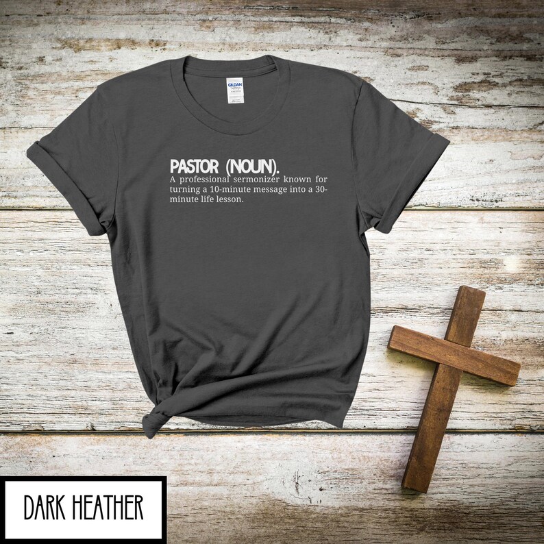 Pastor Appreciation Shirt, Pastor Noun Shirt, Funny Pastor Shirt ...