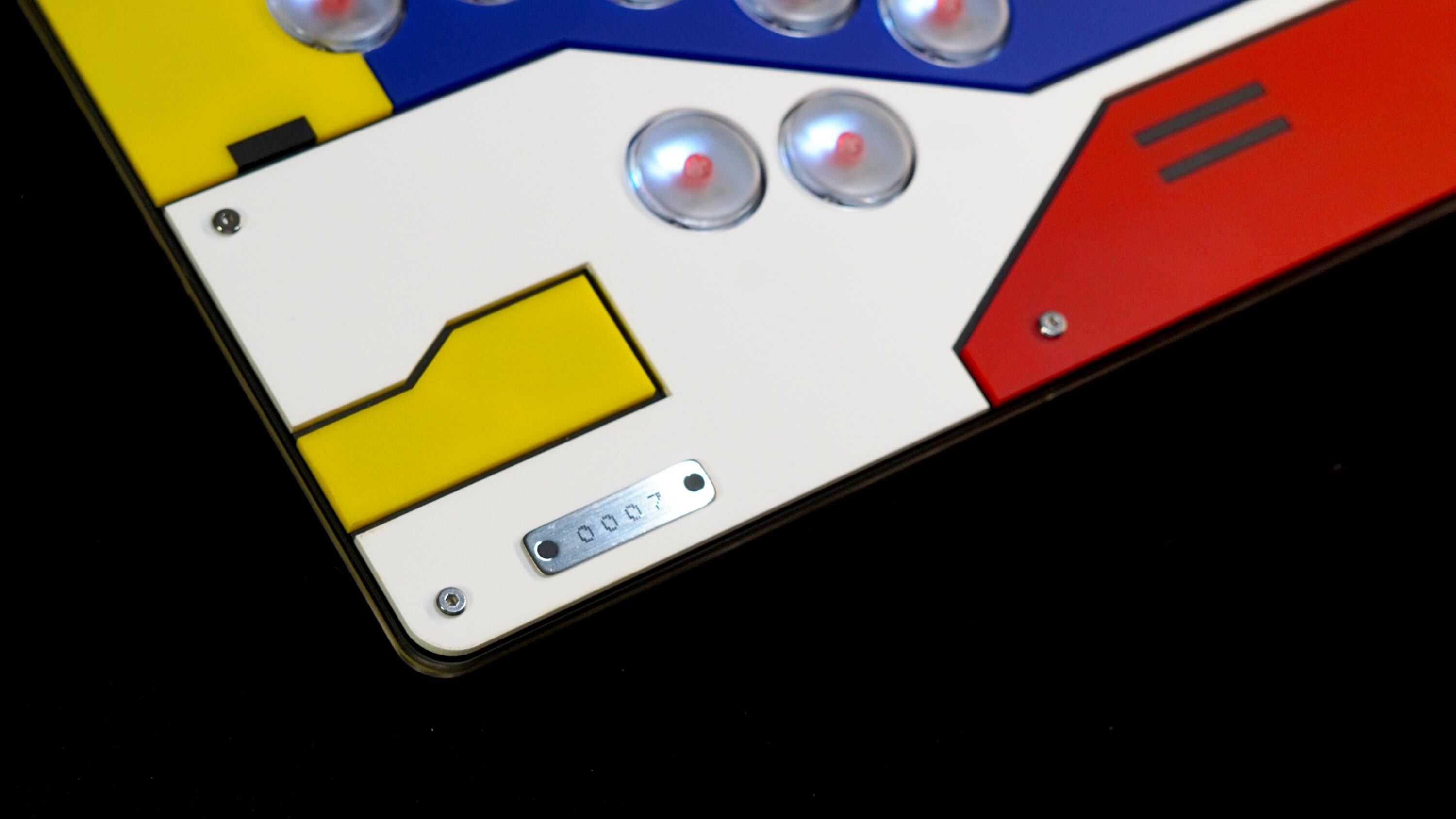 Premium Gundam Mech Case T16 Leverless Fightstick Controller Laser-cut ...