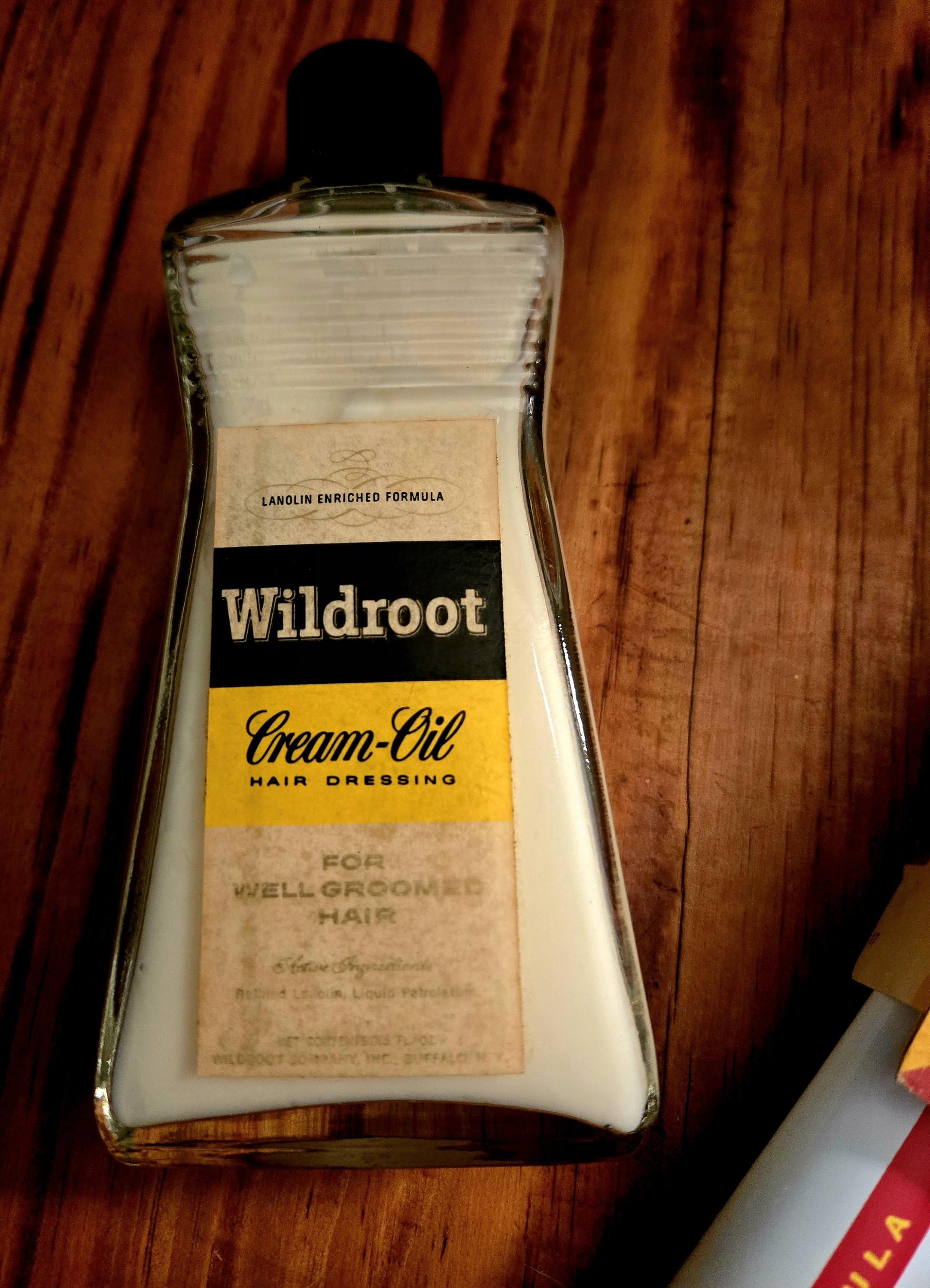1950s / 1960s Vintage Wildroot Hair Products, Cream Oil and Hair ...