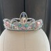 Pink Orange Ballet Tiara/headpiece Silver Fairy/sleeping/aurora ...
