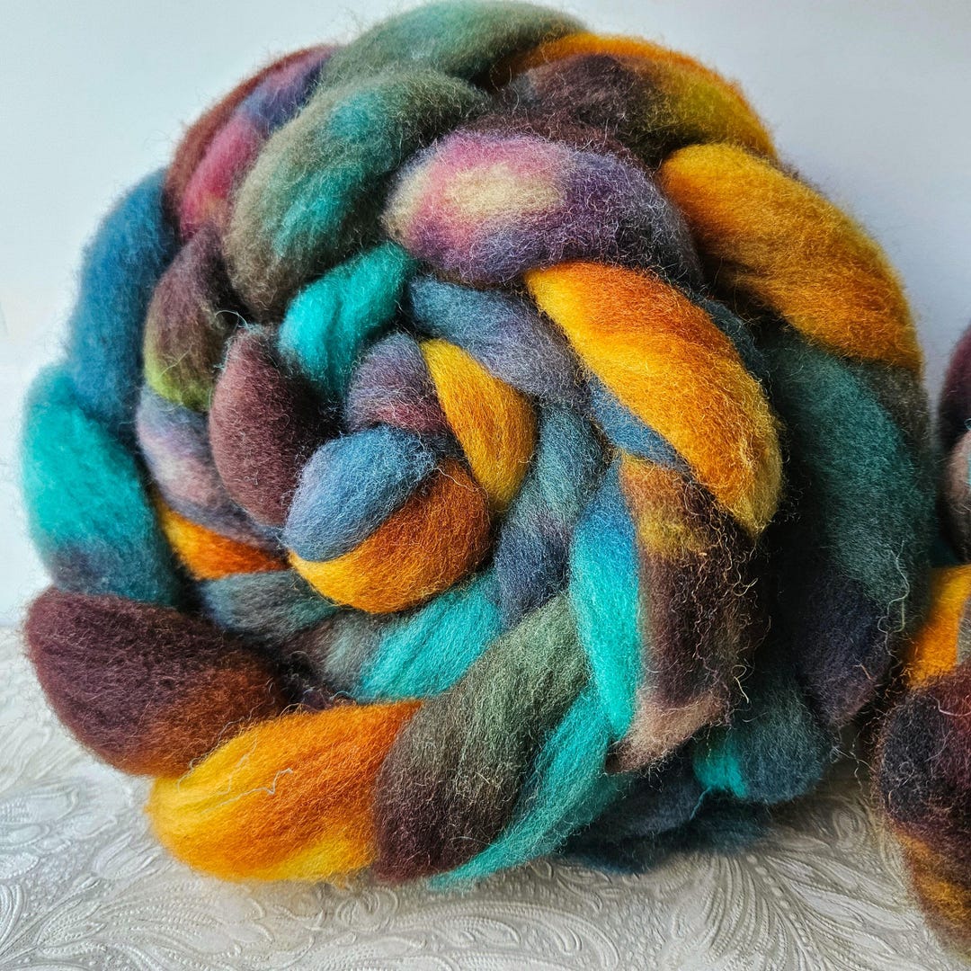 Shipwreck 4 Oz Dorset Roving / Wool for Spinning Yarn, Wet or Needle ...