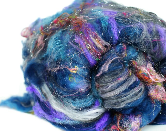 Vampire 3.5 Oz Textured Batt // Merino Wool // Art Batt for - Etsy