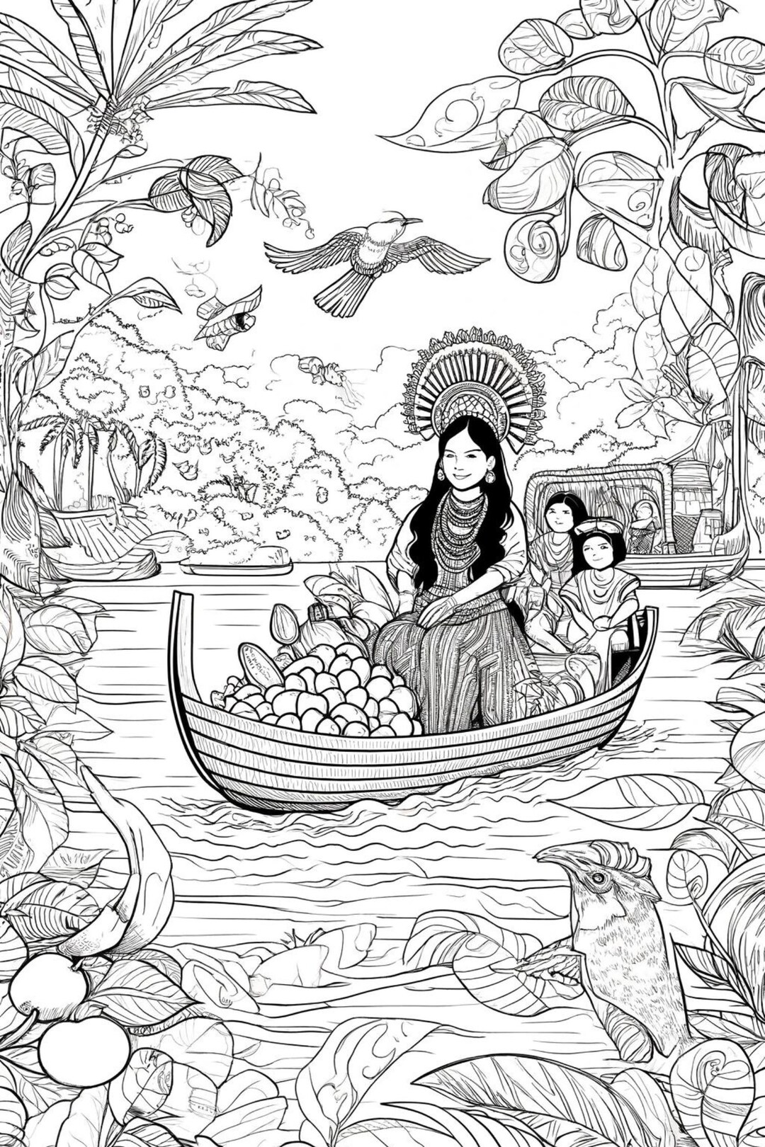 Digital Coloring Pages - Etsy