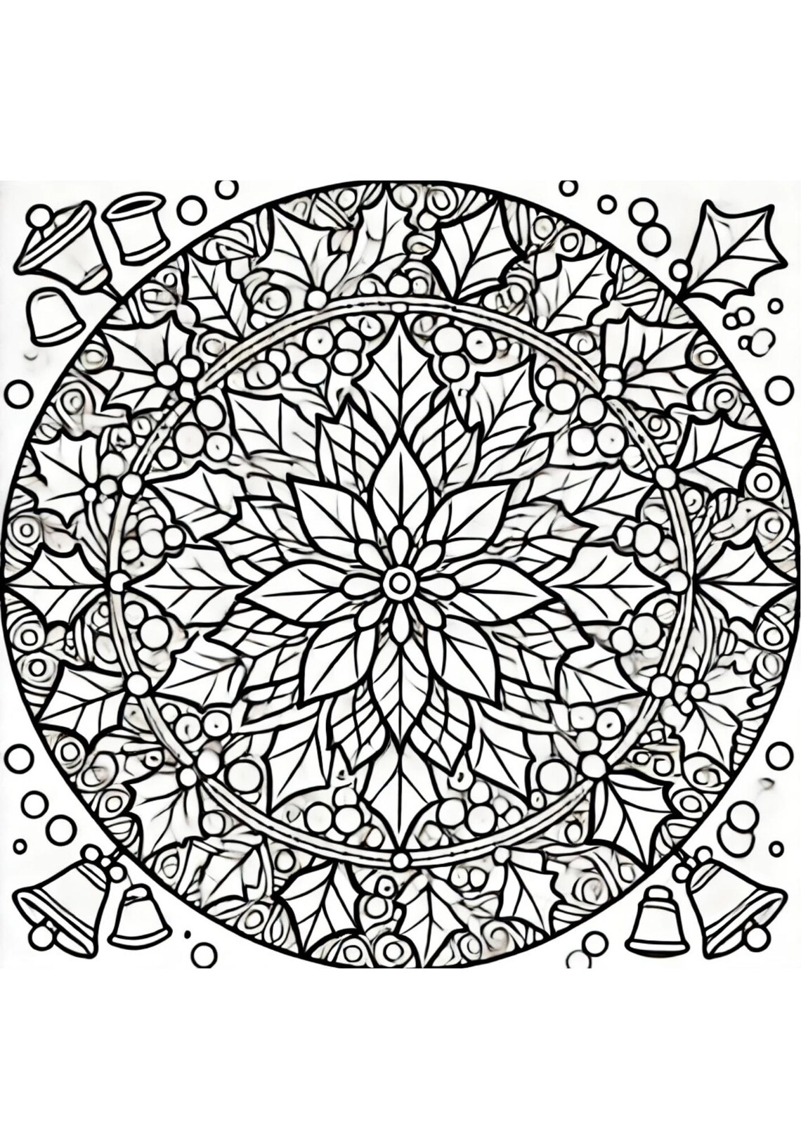 Christmas Holiday Coloring Book - Etsy