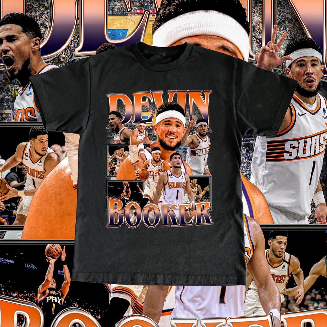 Vintage Devin Booker Tee High Quality T Shirt Custom Vintage Design ...