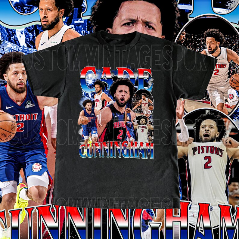 Vintage Cade Cunningham Shirt - Custom Vintage Design Retro Bootleg 90s ...