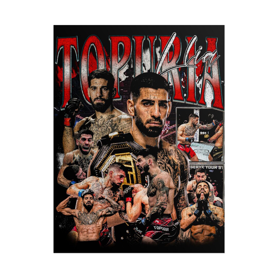 Ilia Topuria Poster High Quality Print Multiple Sizes El Matador ...