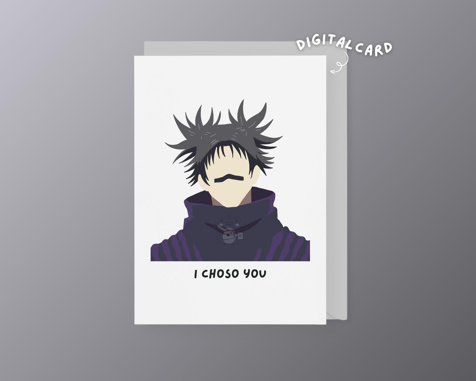 Printable Choso Jujutsu Kaisen I Choso You Digital Card Birthday ...