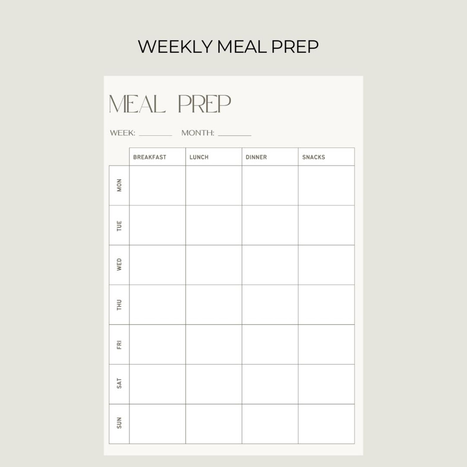 Printable Fitness Planner Bundle Set Wellness Journal Habit Tracker ...