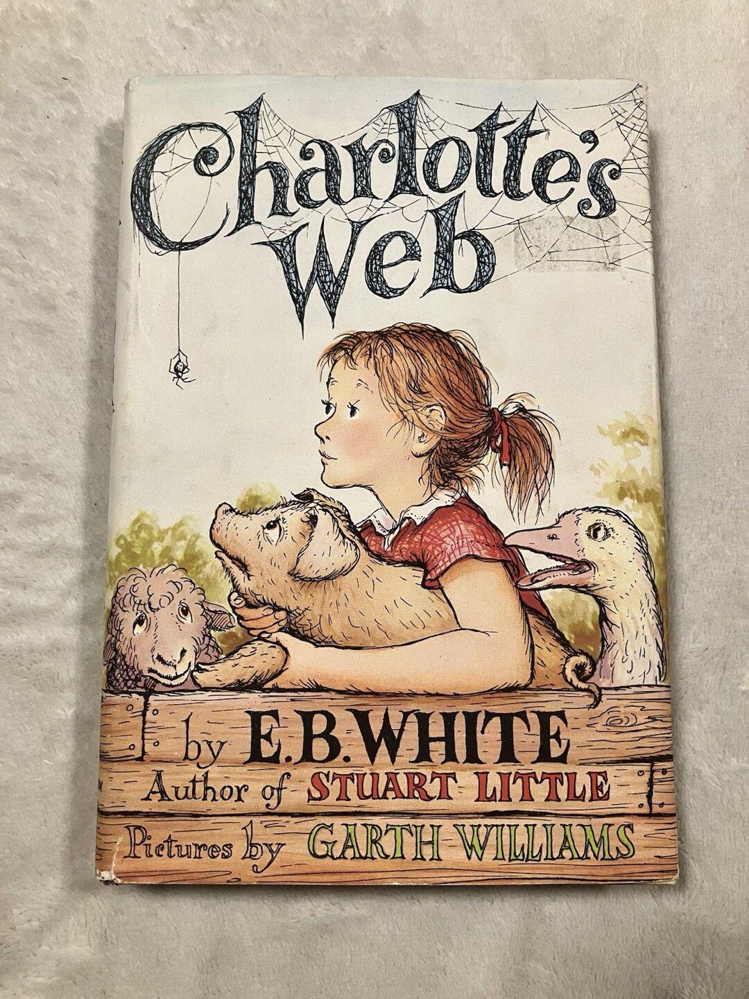 1952 Charlottes Web Book EB White Childrens Classic Chapter Book First ...