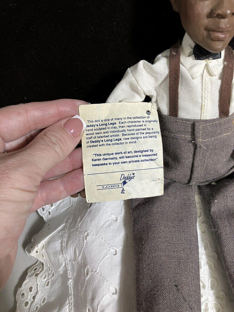 New Micah Vintage Daddy's Long Legs Doll by Karen Germany - Etsy