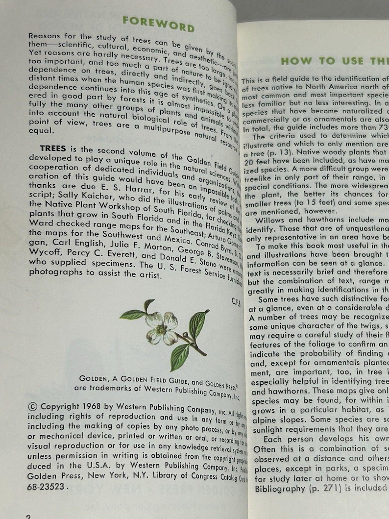 Field Guide Pocket Book Trees of North America, Brockman Golden ...