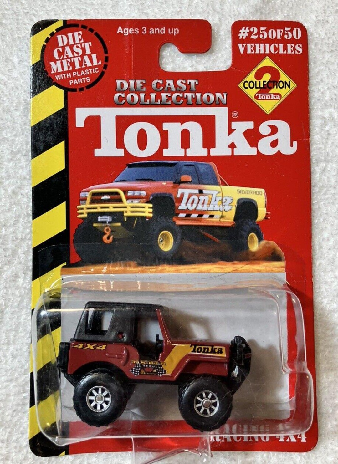 NIP 2000 Maisto Tonka Diecast Toy Racing 4x4 Jeep Truck Collection 2 ...
