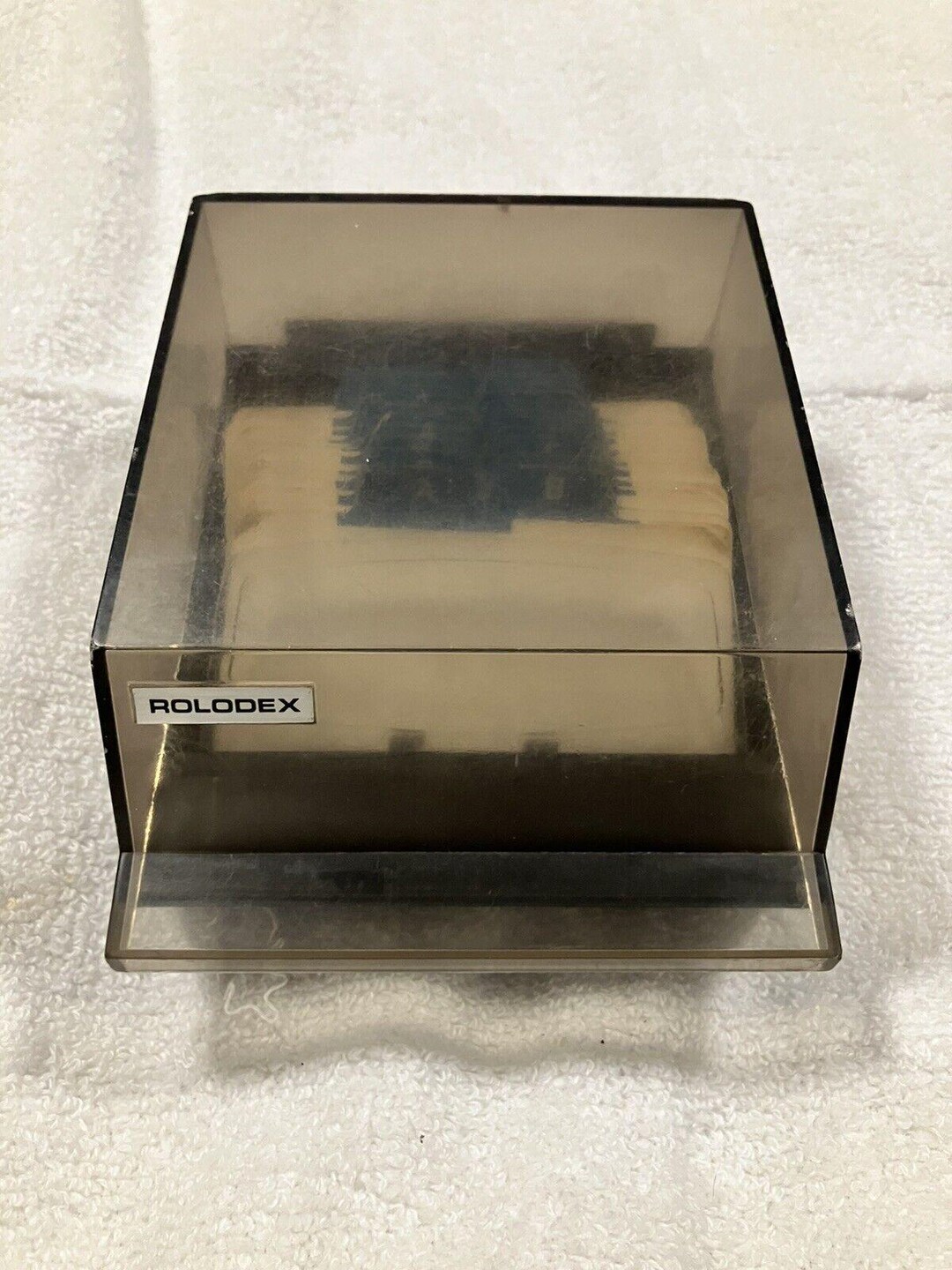 Vintage Rolodex S-310C Desk Top File Recipe Address Organizer - Etsy