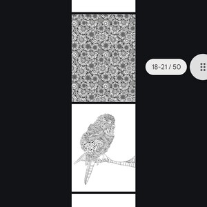 50 Mandala Pattern Coloring Pages - Etsy