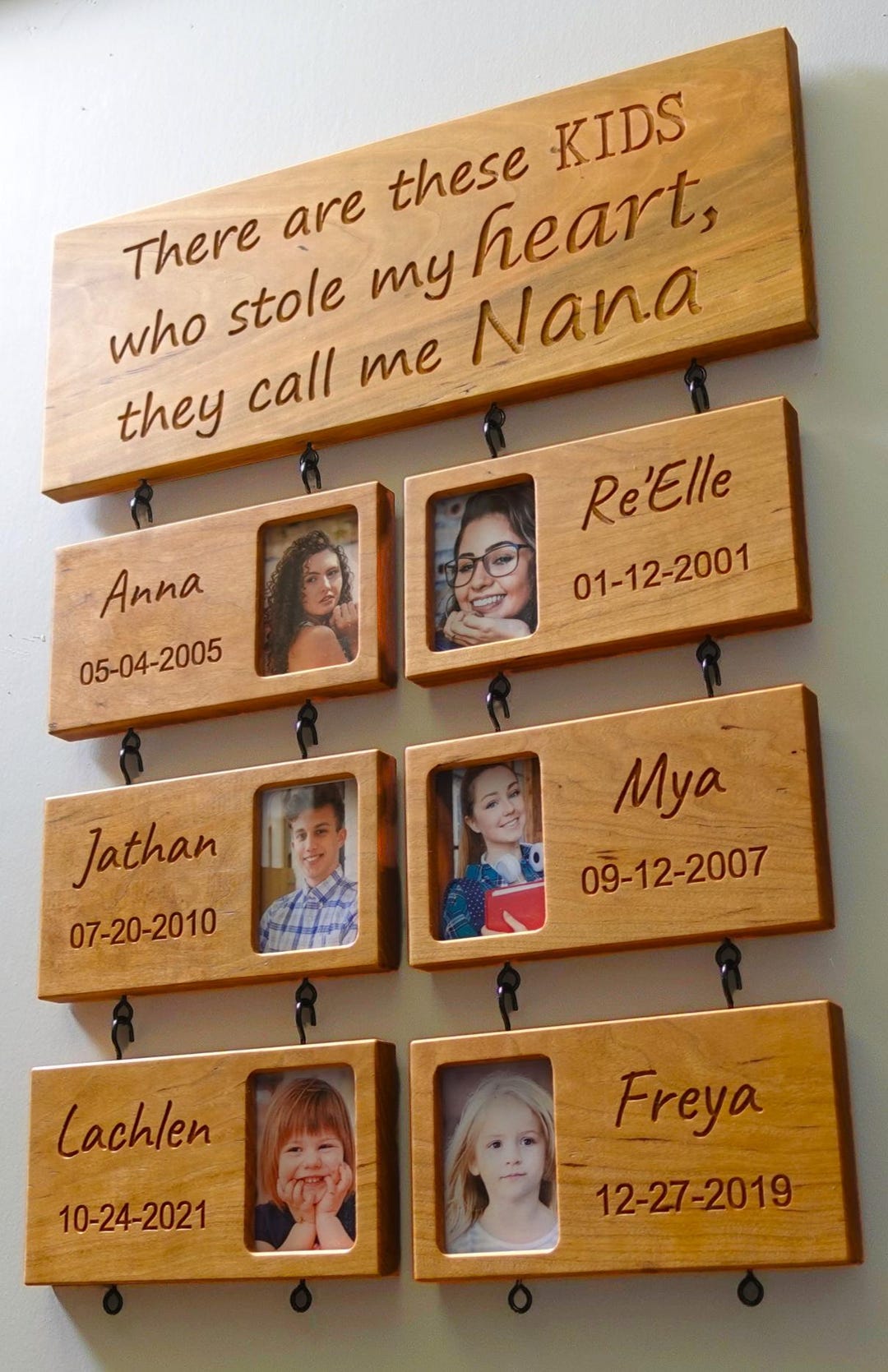 Personalized Wooden Sign, Gift From Daughter, Mothers Day - Etsy